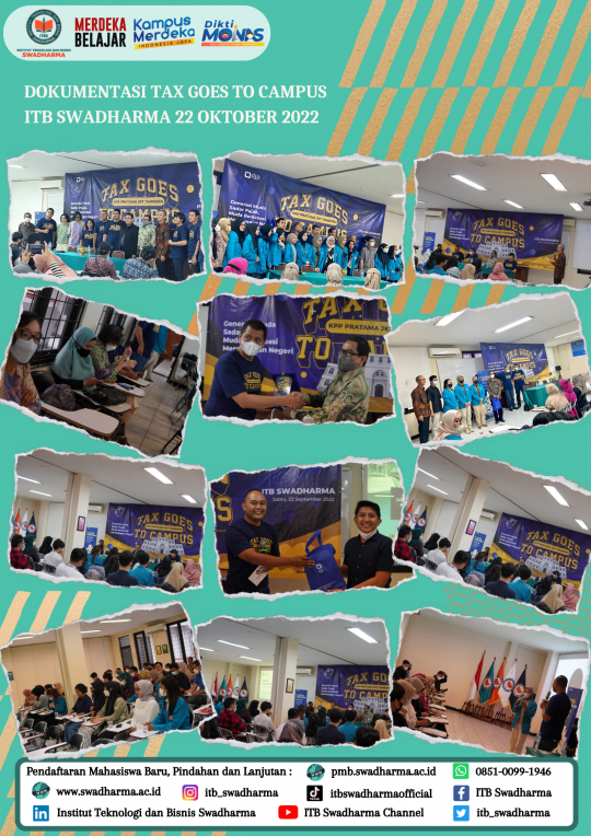 Tax goes to Campus ITB Swadharma – ITB SWADHARMA
