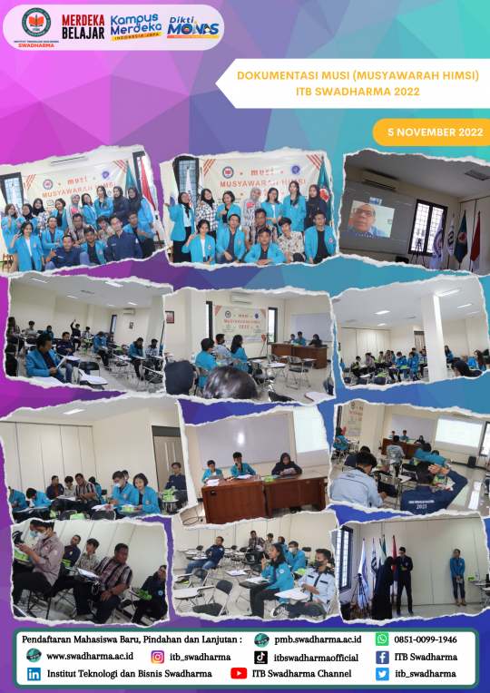 Dokumentasi Musyawarah Himpunan Mahasiswa Sistem Informasi (MUSI) ITB Swadharma 2022 – ITB SWADHARMA