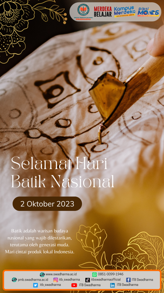 Hari Batik Nasional 2023 – ITB SWADHARMA